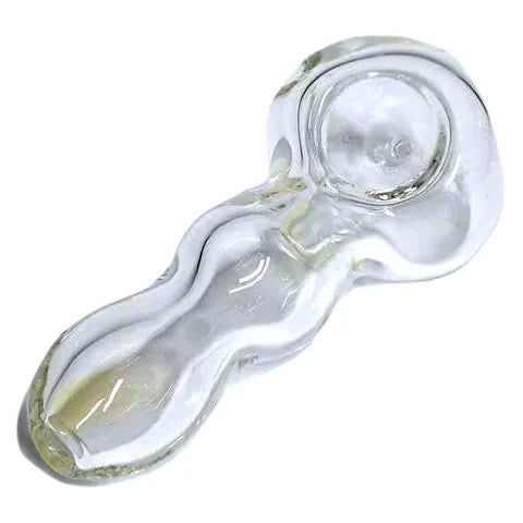 10cm CLEAR GLASS PIPE – Sydney Hemp Co