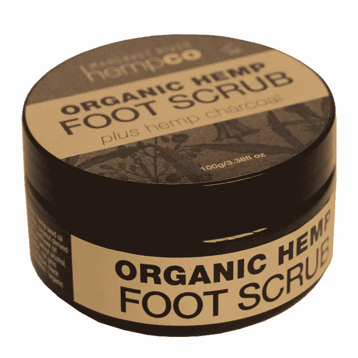 Organic Hemp Charcoal Foot Scrub – Sydney Hemp Co